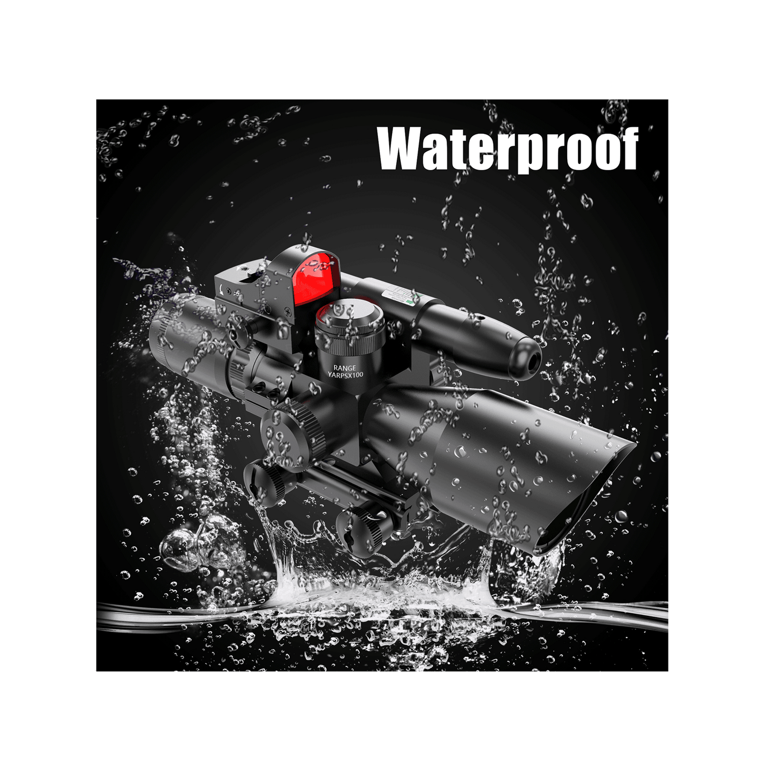 UUQ 2.5-10x40 Combo Rifle Scope with Red Dot & Laser – UUQ Optics