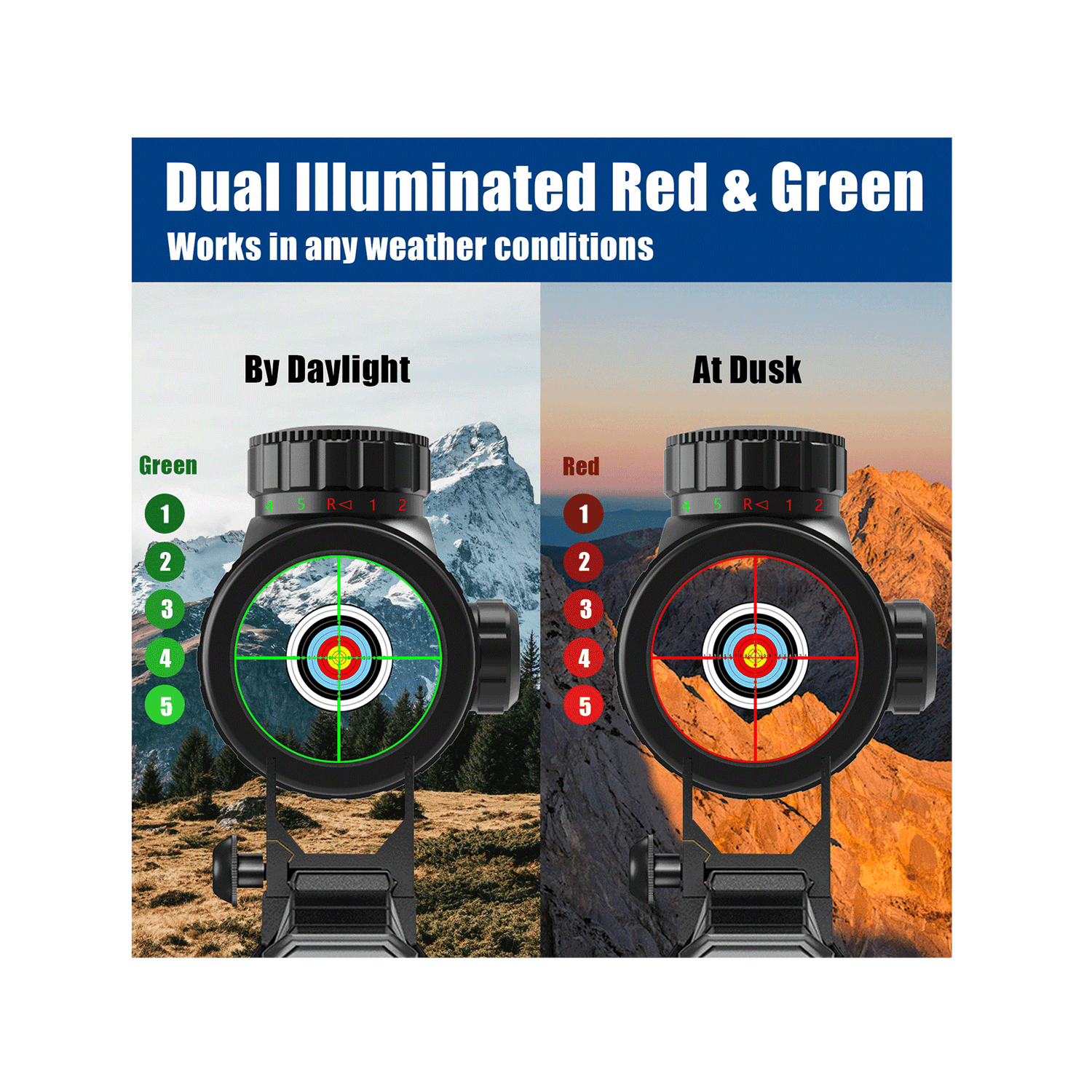 UUQ 3-9x40 AO Rifle Scope - Long Range Hunting Optics – UUQ Optics