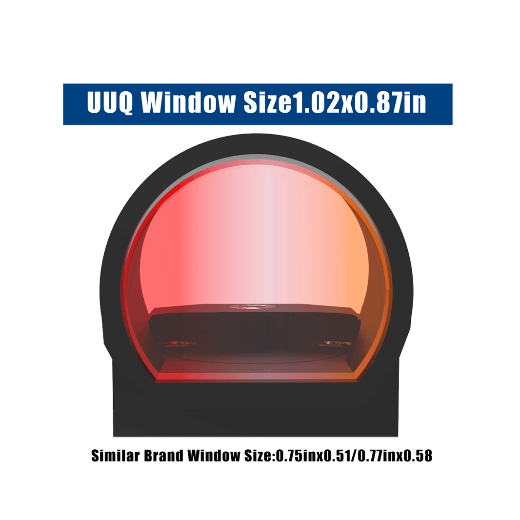 UUQ EagleC28 Red Dot Sight-Super Large Viewport,Shake Awake,Universal ...