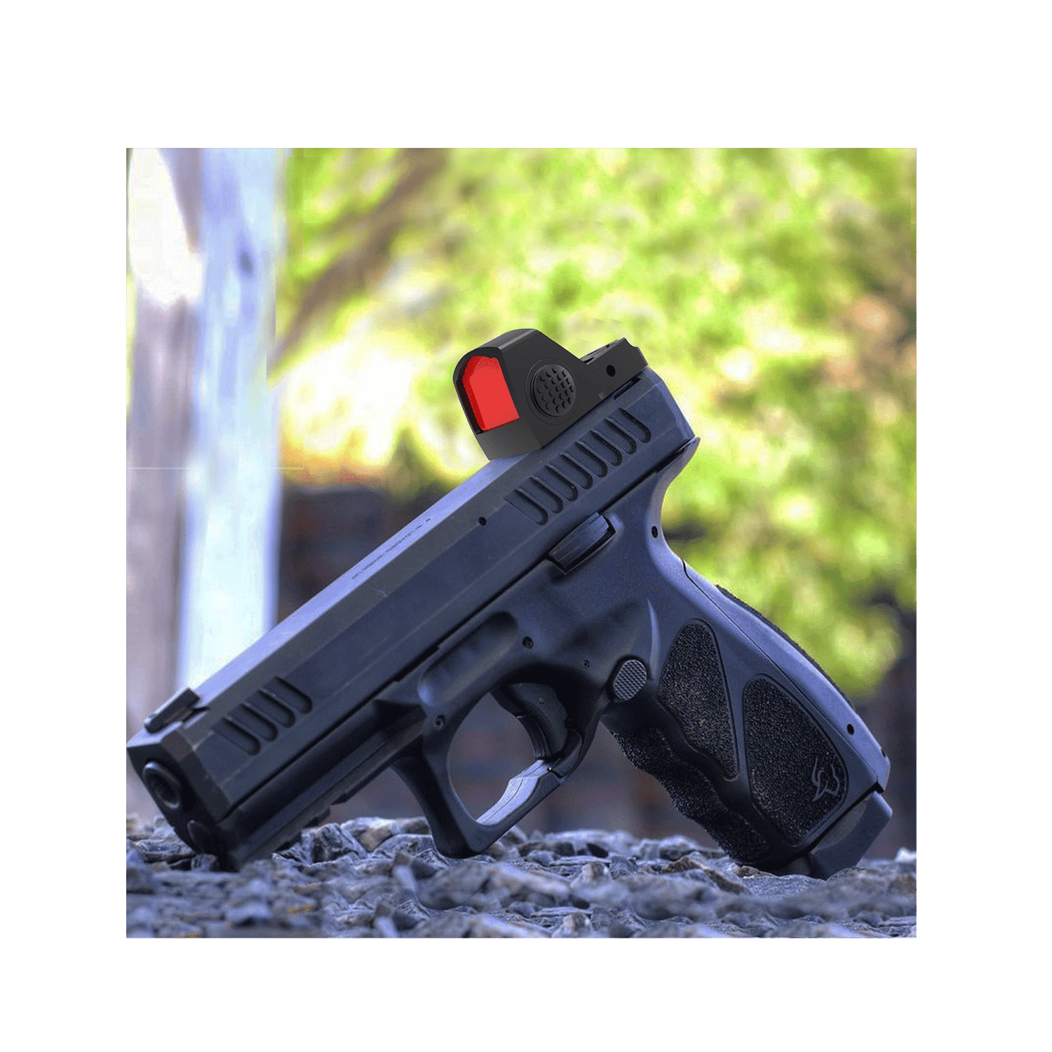 UUQ Mini Reflex Red Dot Sight -Shake Awake,2MOA,RMR or 20mm Picatinny ...