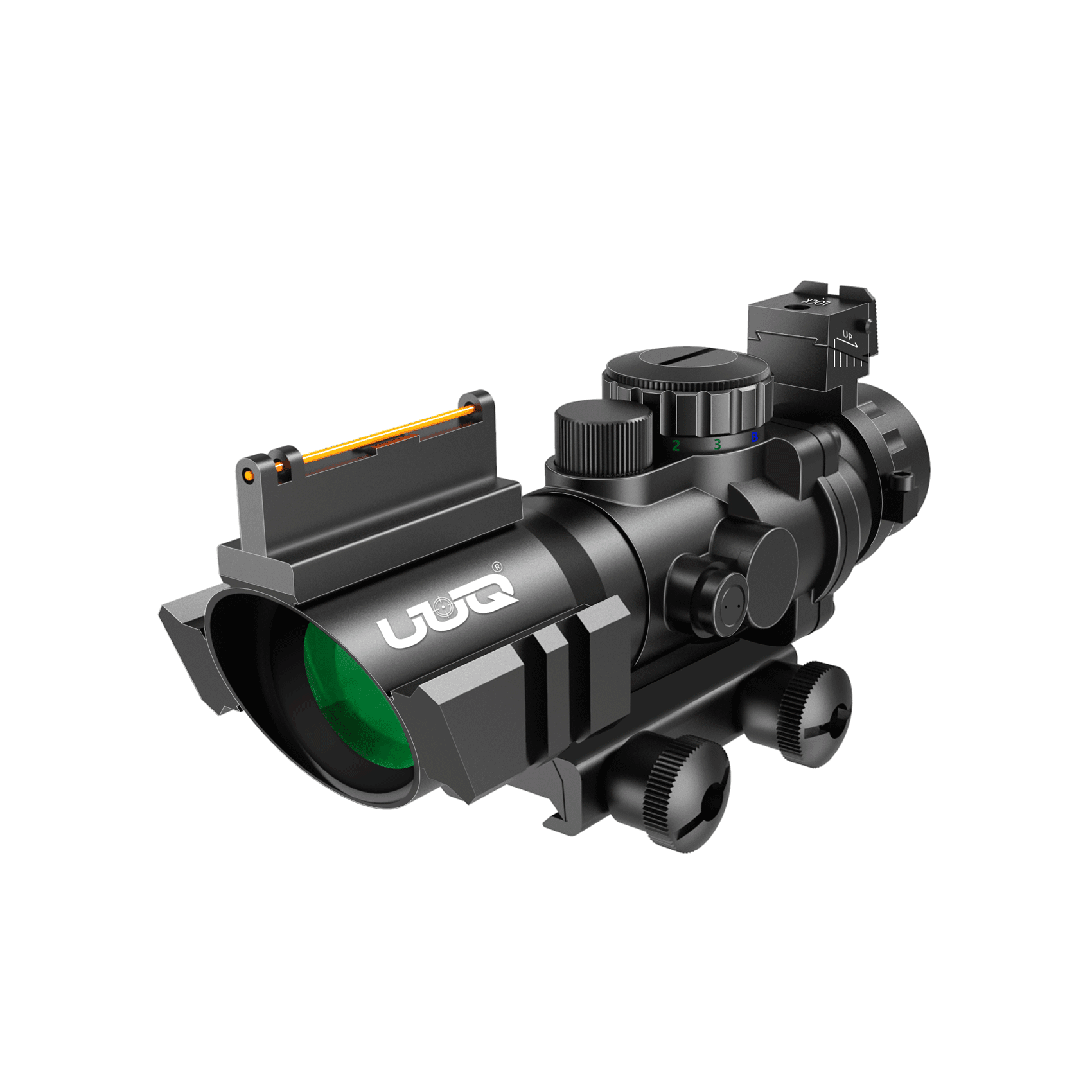 UUQ 4X32 Prism Scope with Fiber Optic Sight – UUQ Optics