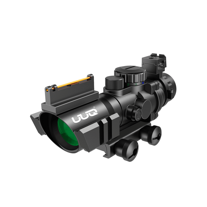 UUQ 4X32 Prism Scope with Fiber Optic Sight – UUQ Optics